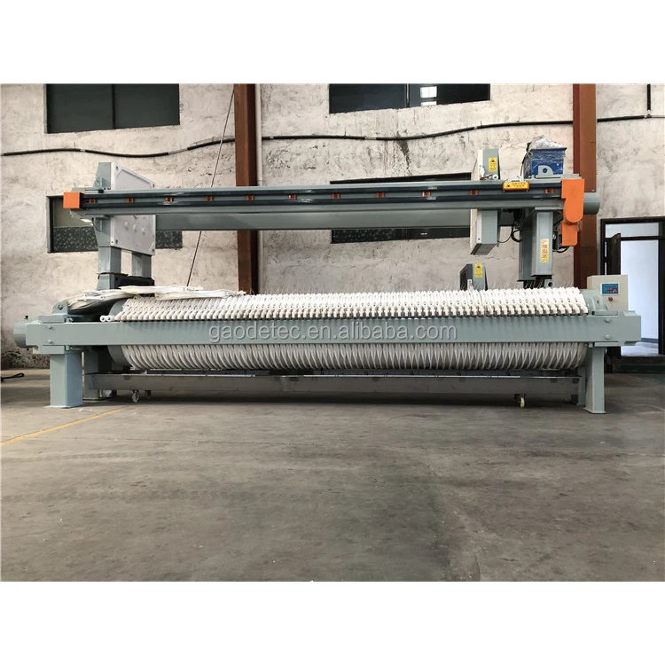 High Pressure Ceramic Clay Round Filter Press Machine for Kaolin Mud ...