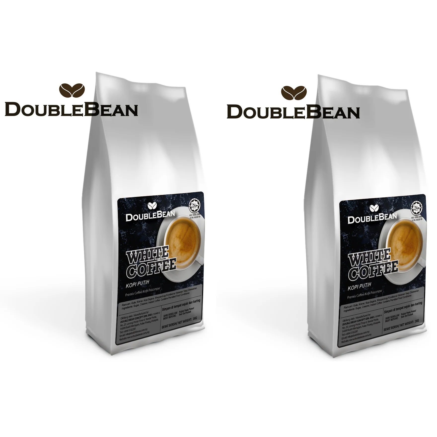 Penang White Coffee Premix 3 in 1 Beverage Ingredient Instant Coffee ...
