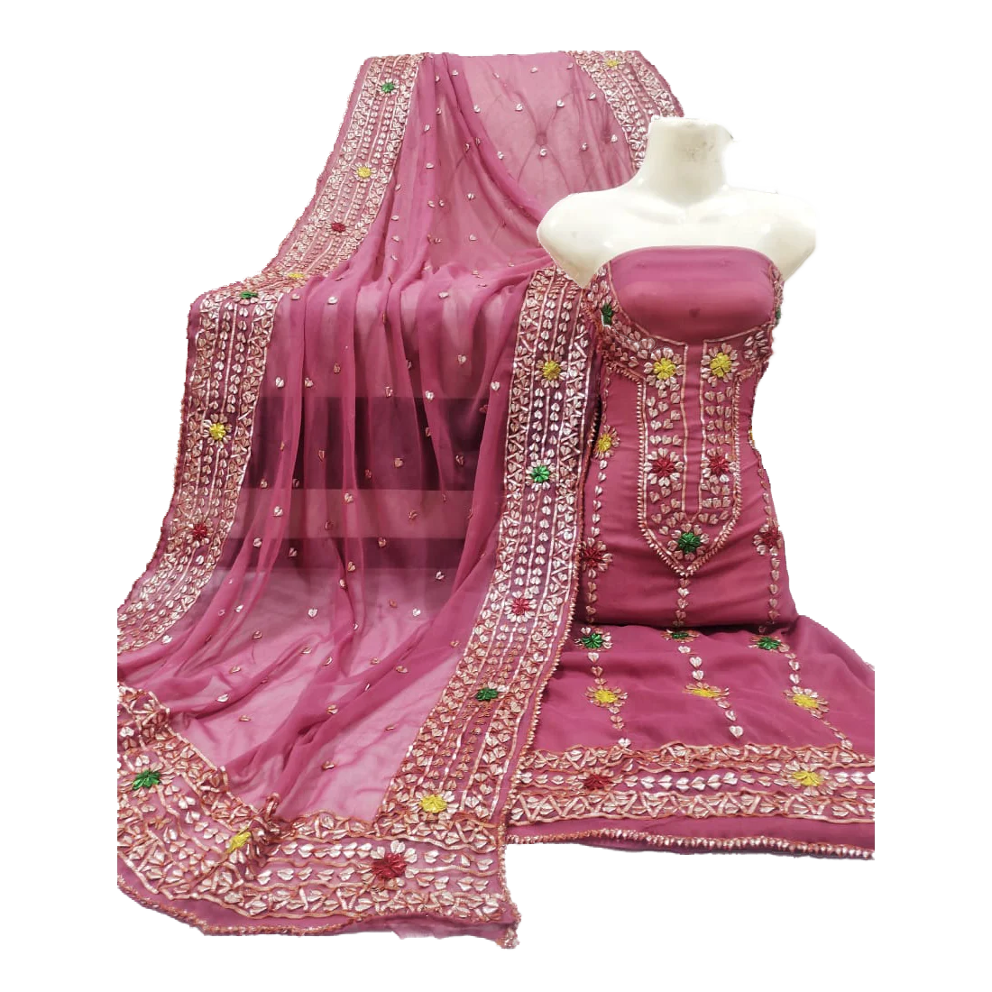 Traditional Indian Pakistani Islamic Clothing Salwar Kameez Handmade ...