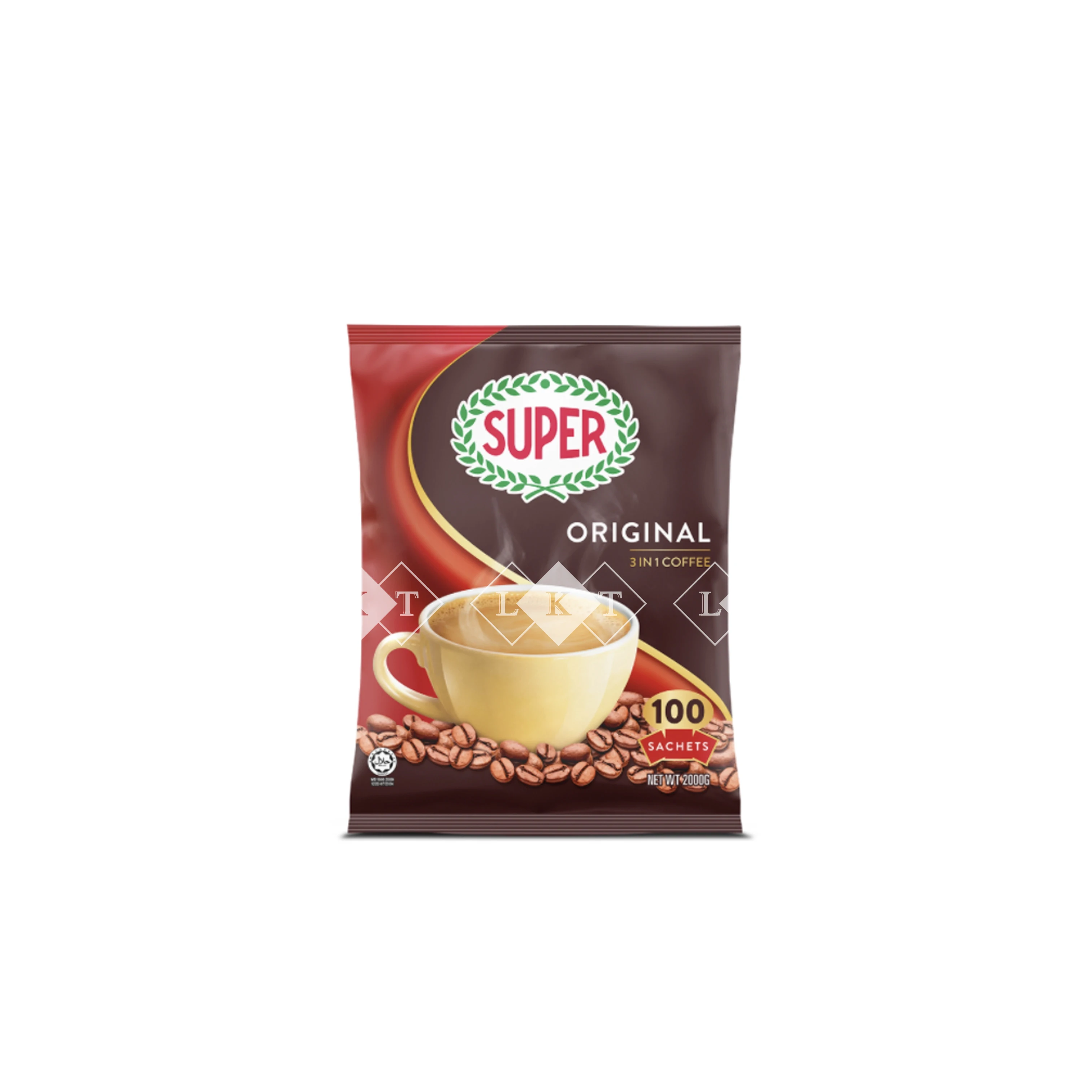 SUPER Original 3in1 Instant Coffee ORIGINAL (100 SACHET)| Alibaba.com