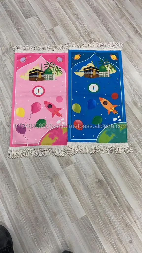 Prayer Mats for Kids - Durable, Washable, and Fun