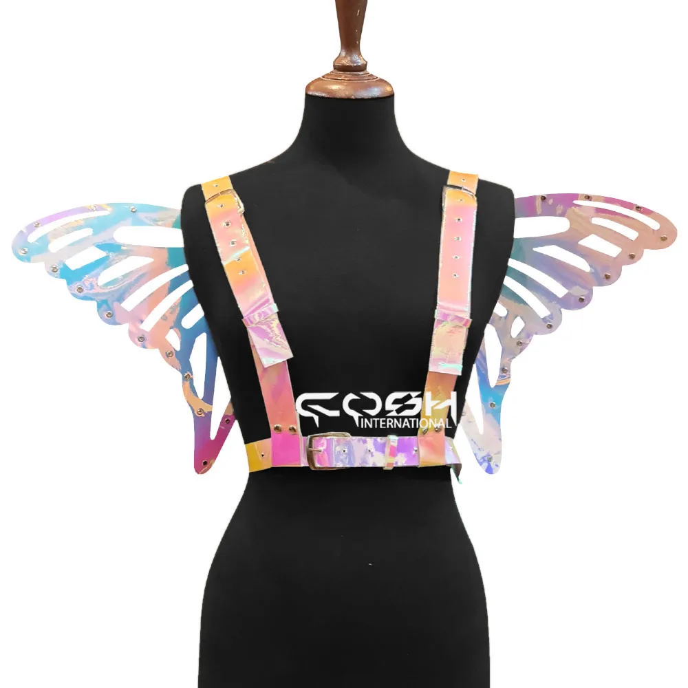 Holo Large Butterfly Wing Body Harness - In Stock - Buy Butterfly Wing ...