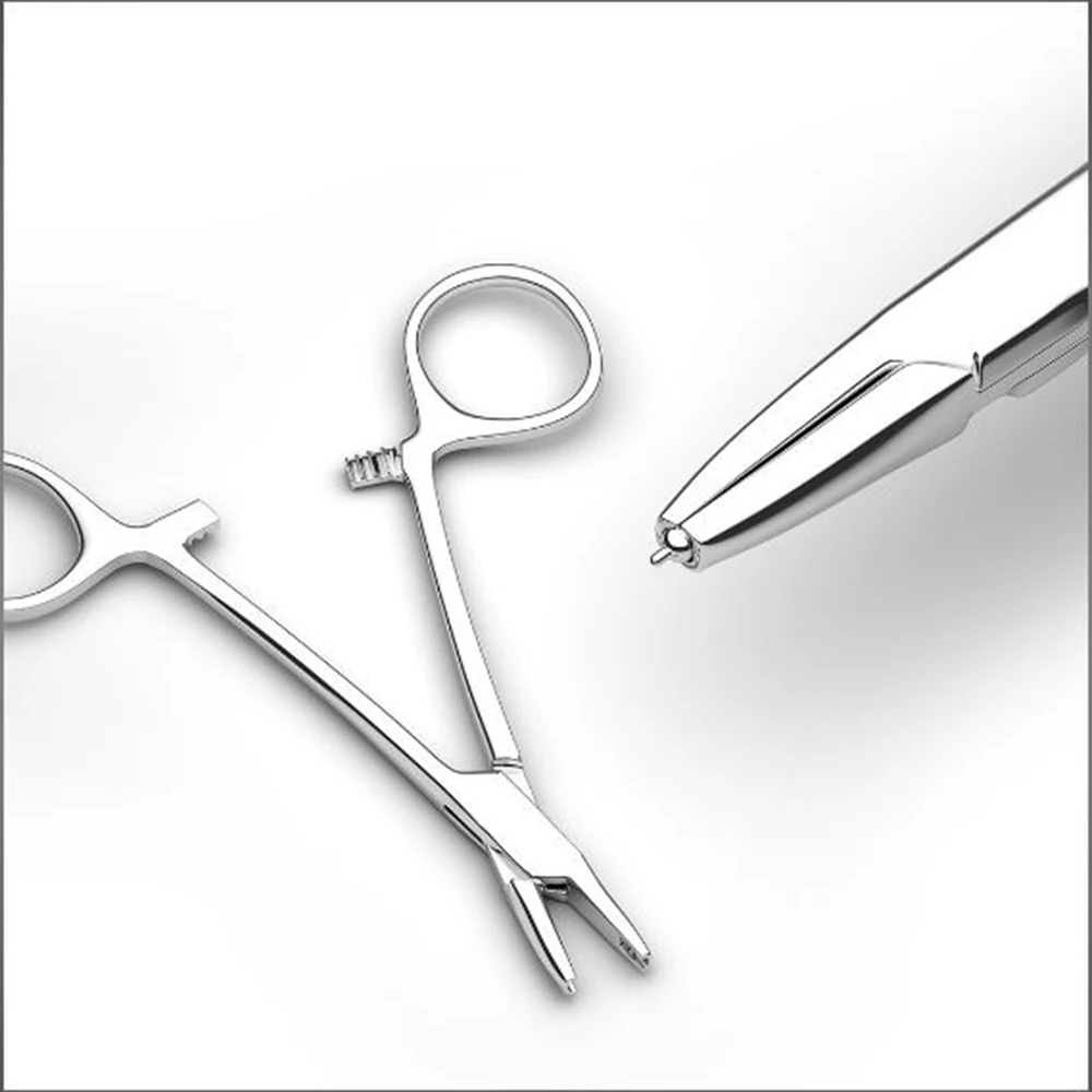 Stainless Steel Forceps To Place Dermal Tops On The Anchor Wholesale ...