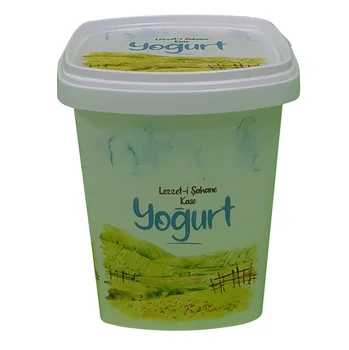 400 Ml Plastic Container For Yogurt With Tamper Evident Lid 16 Oz ...
