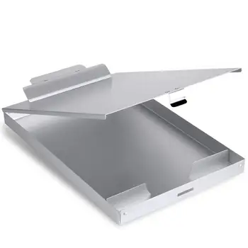 Aluminum Metal Heavy Duty Storage Form Paper Holder Portfolio Folder ...