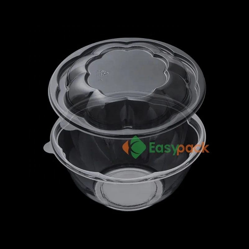 8inch Recyclable Square Plastic Bread And Salad Container - Buy Plastic ...