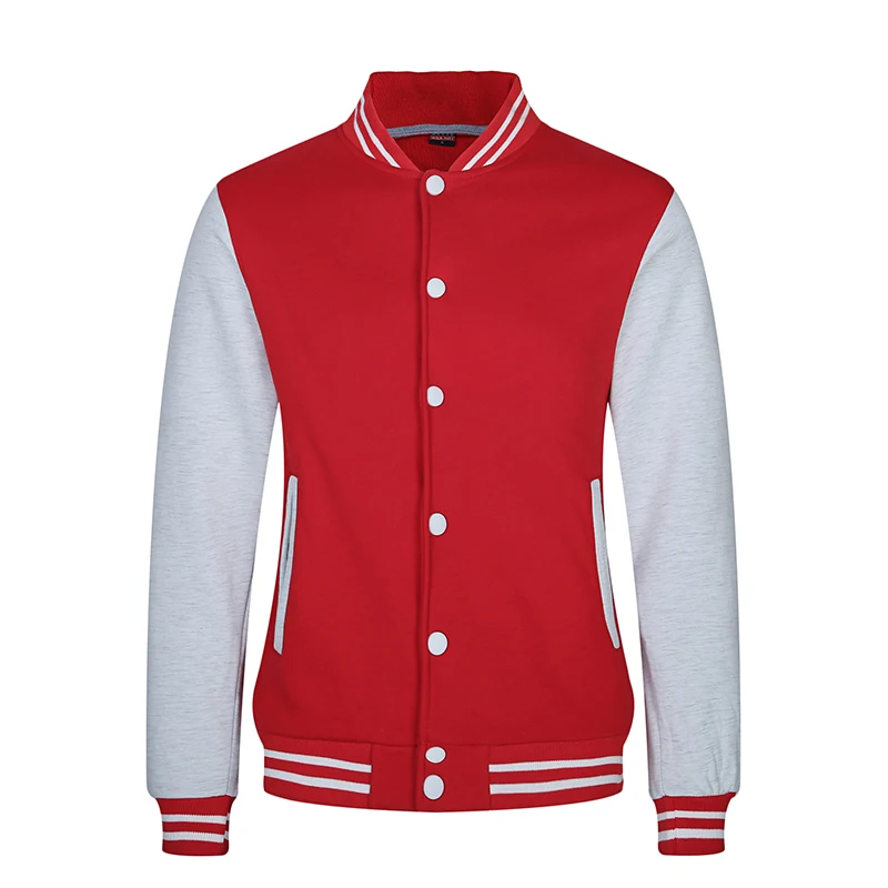 Wholesale Blank Leather Jackets Applique Embroidery Mens Baseball ...