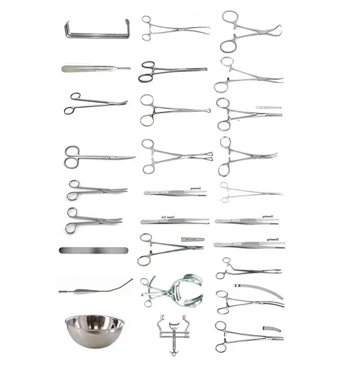 27 Pieces Myomectomy Instruments Set German Made Stainless Steel ...
