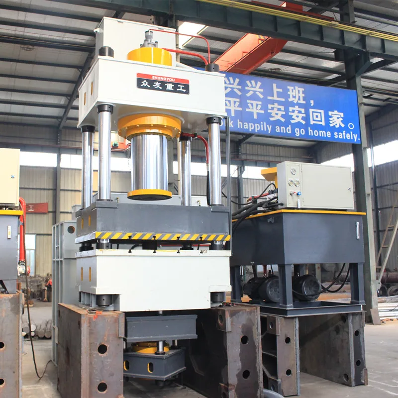 500 Tonnes Stainless Steel Fermentation Barrel Press
