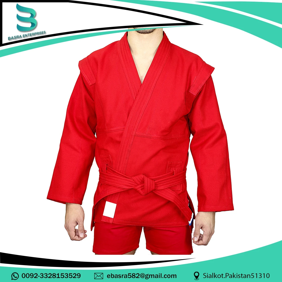 High Quality Sambo Uniforms with Custom Logos and Colors