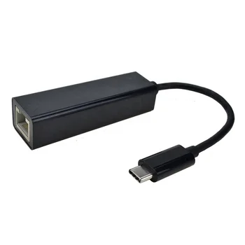 Rj45 To Type C 3.1 Gigabit Ethernet Lan Network Adapter Cable Usb-c ...