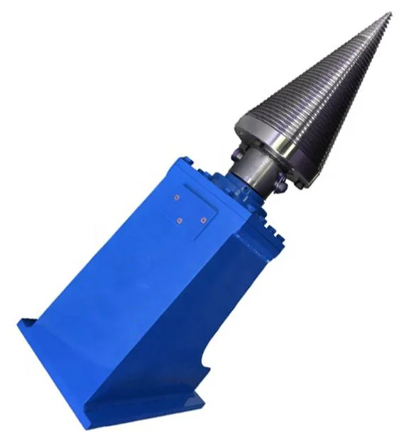 Factory Customized Hydraulic Screw Cone Log Splitter for Excavator Skid ...