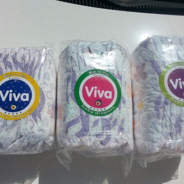 Diapers Baby Viva High Absorbance Smooth Surface Baby Care Pants Soft ...