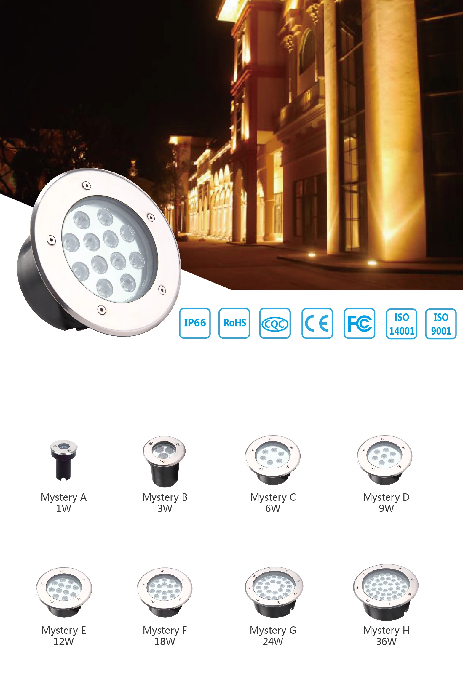 Ground Light Rgb For Outdoor Pond Garden Lawn Pathway Landscape ...