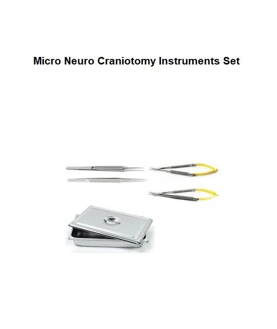 Micro Neuro Craniotomy Instruments Set Neuro Spinal Craniotomy Set ...