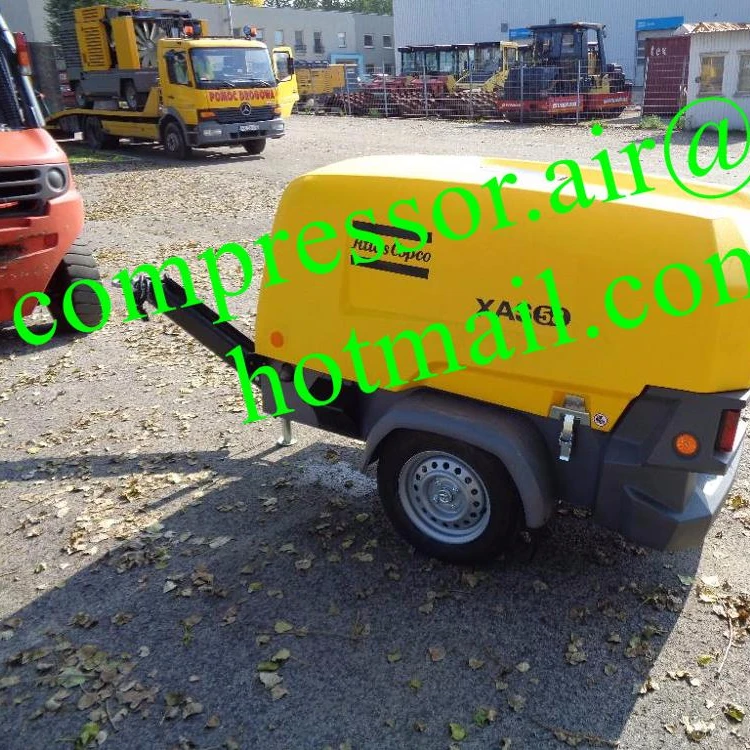 Atlas Copco Portable Air Compressors Xas 37 Xas 47 Xas57 Xas67 Xas77 ...
