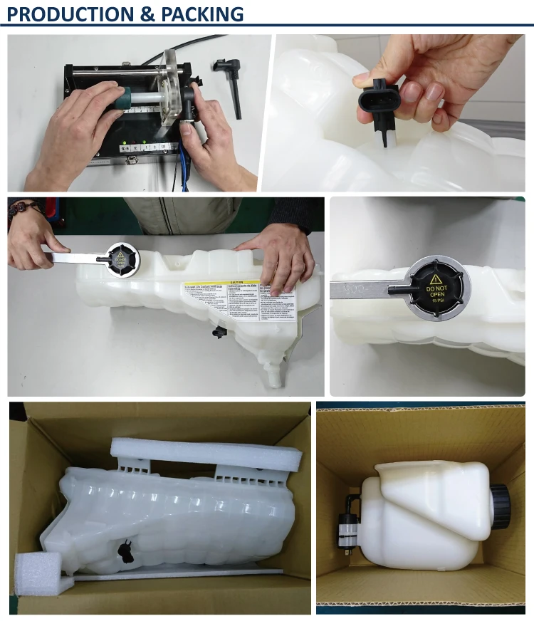 Expansion Reservoir Coolant Tank Heavy Duty Truck Cooling System 603 ...