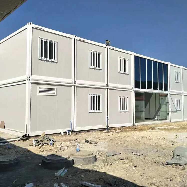 Well Insulated Demountable 20ft/40ft Container Houses Strong Built Real ...