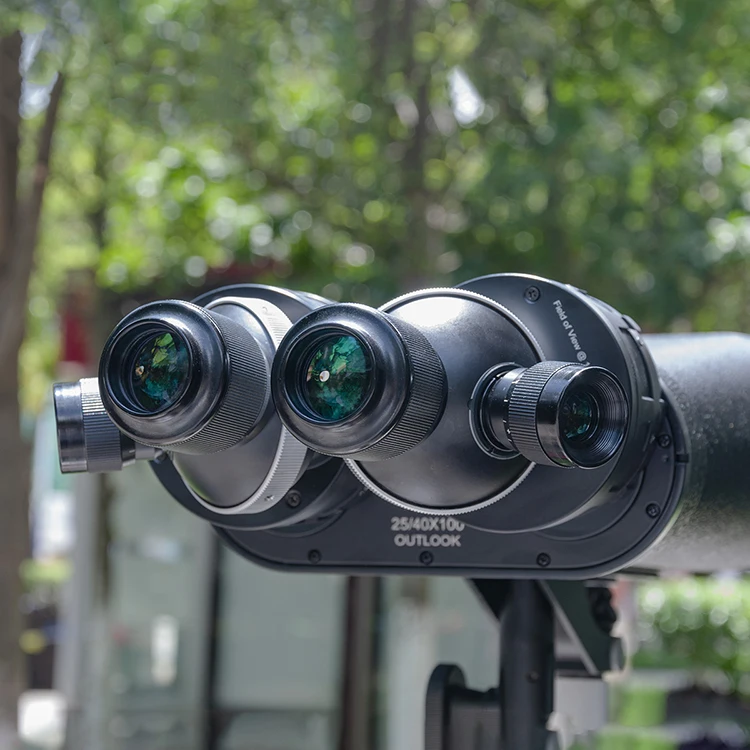Outlook 25-40X100 Binoculars - Long Range Distance Viewing