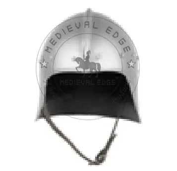 Helmet Open Face Sallet Barbute Medieval Helmet Silver Polish Halloween ...