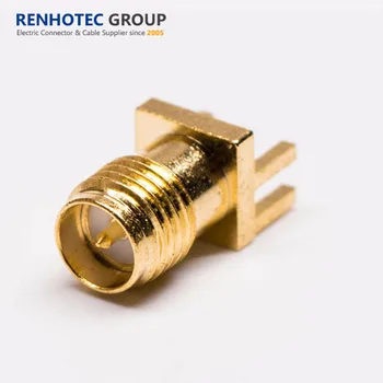 Rf 커넥터 Edge 실장 (smd,Smt Brass 도금 잭 Rp-sma 커넥터 - Buy Rp-sma Connector ...