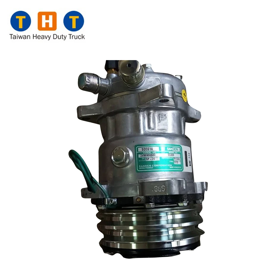 Truck Body Parts Ac Compressor Sd5s14 - Buy Ac Compressor Truck Parts ...
