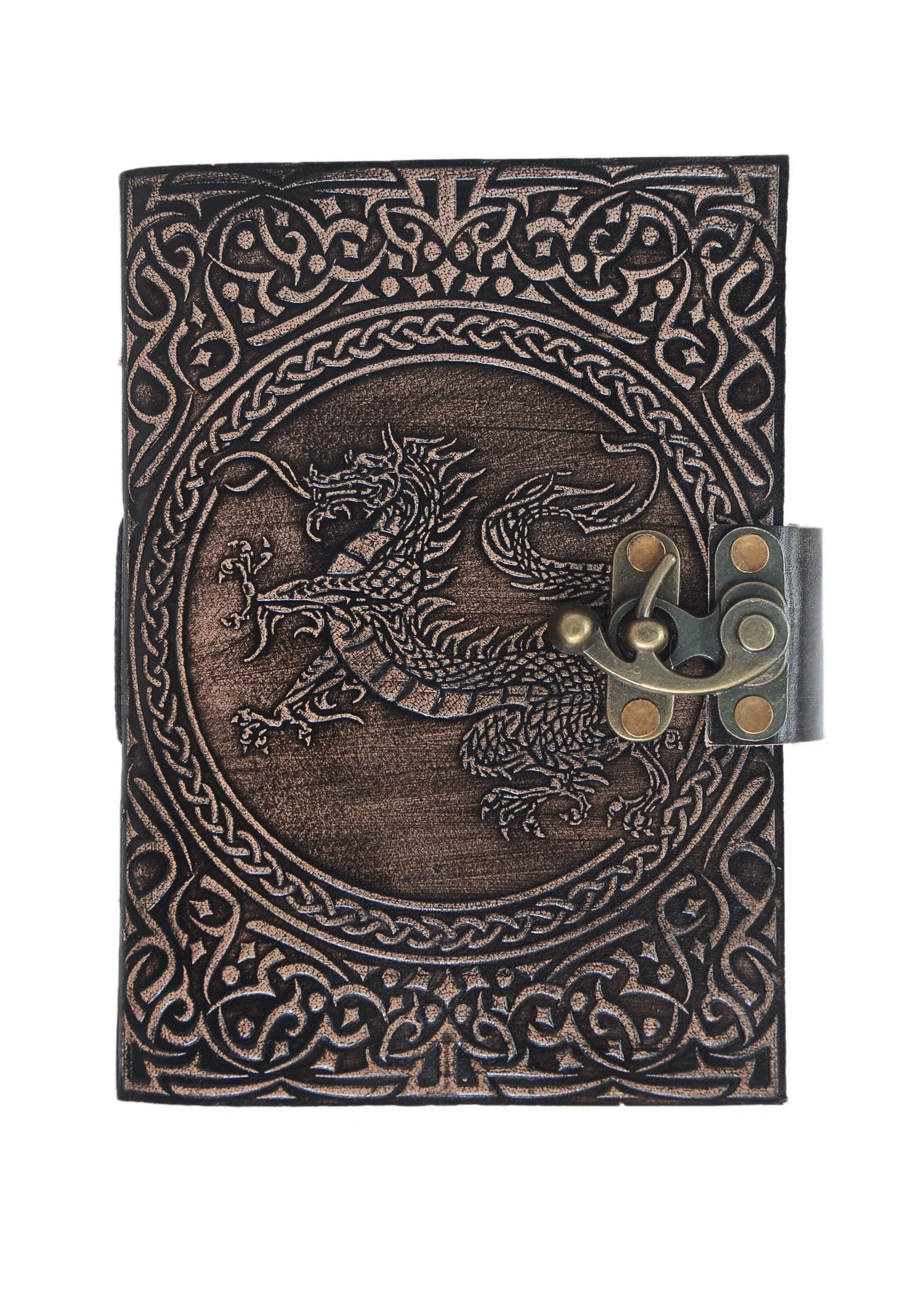 Celtic Antique Genuine Leather Cover Journal Writing Notebook Diary ...