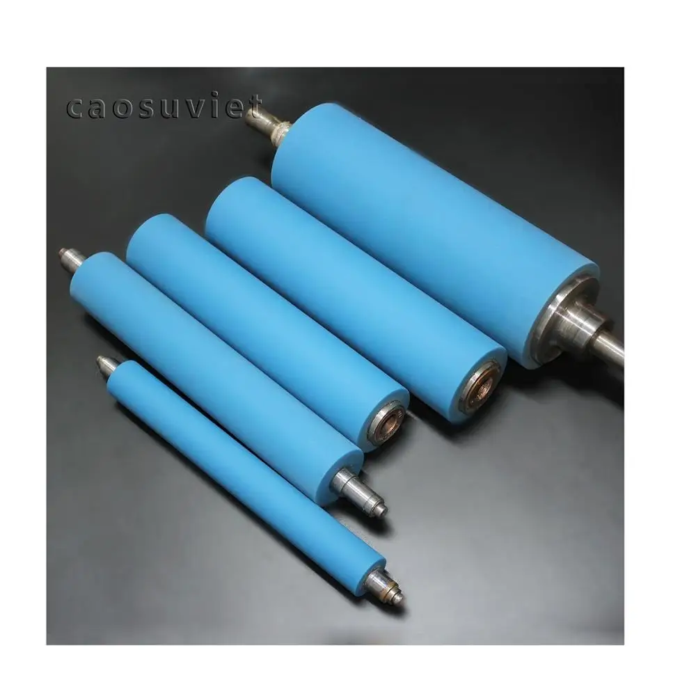 High quality PU rubber rollers ink ductor roller for web offset ...