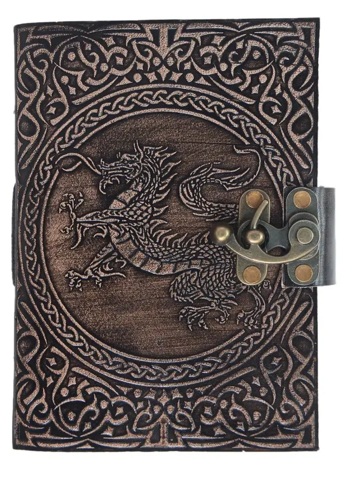Celtic Antique Genuine Leather Cover Journal Writing Notebook Diary ...