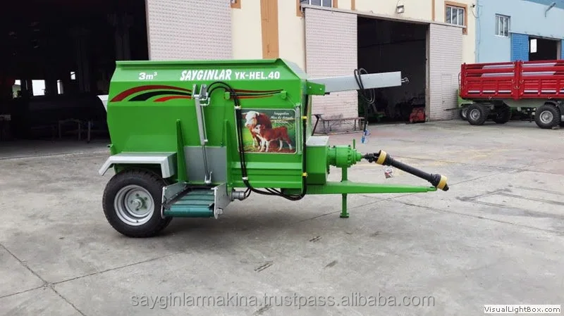 Cattle Feed Mixer TMR Wagon 3m3 - Efficient & Durable