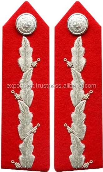 Wholesale Staff Patch Gorget Collar - Hand Embroidered