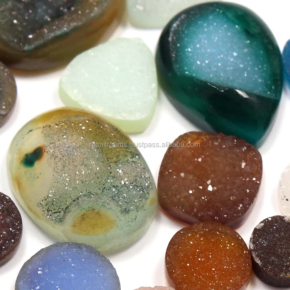 Fine Sugar Agate Multi-color All Shapes,Co-lours Loose Gemstones For ...