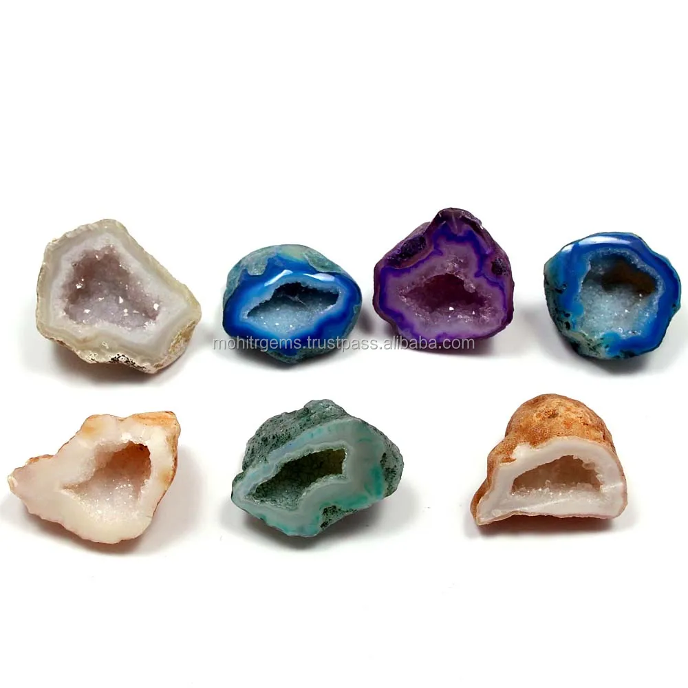 All Color Tabasco Geode - Handmade Loose Stone Round