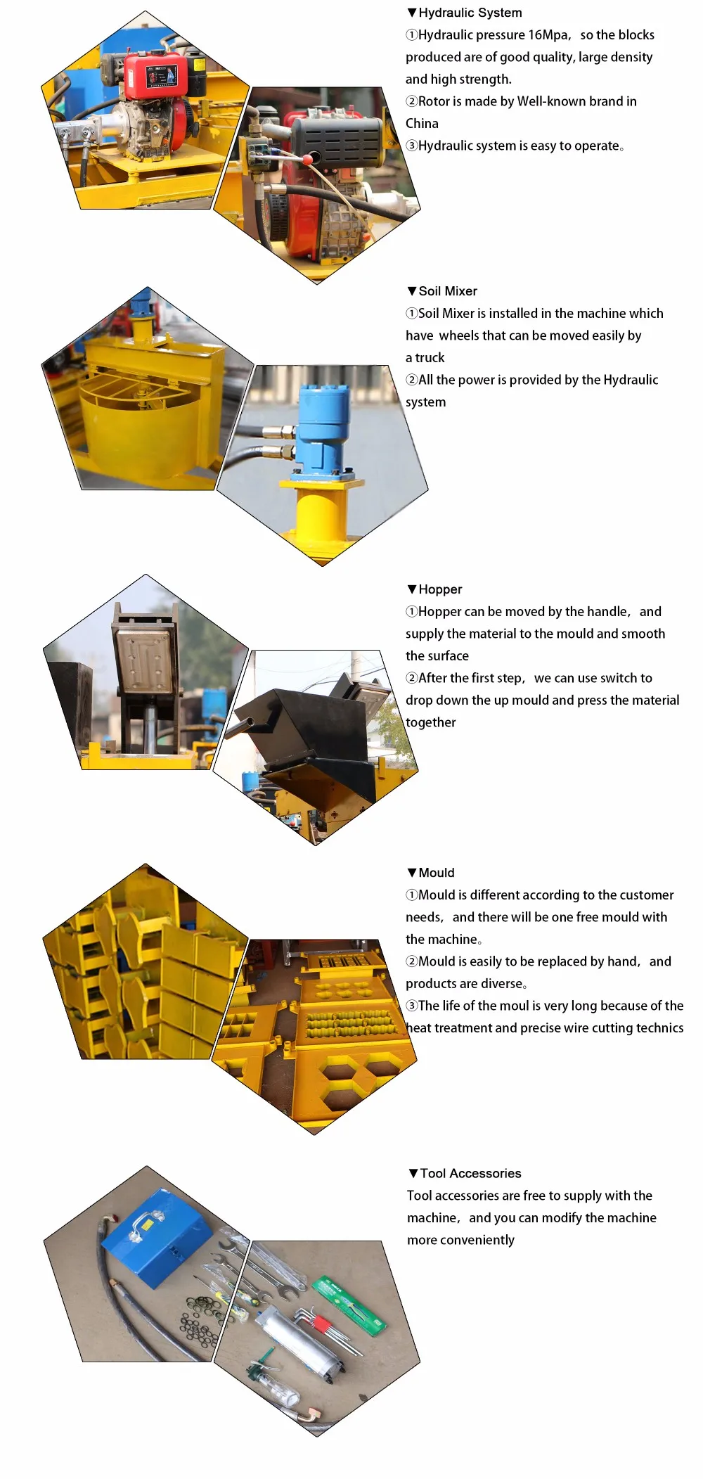 M7mi Mobile Interlocking Hydraulic Soil Brick Machine - Buy ...