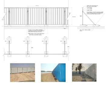 Apt Steel Hoarding/fencing - Buy Fencing | Fencing Manufacturer ...