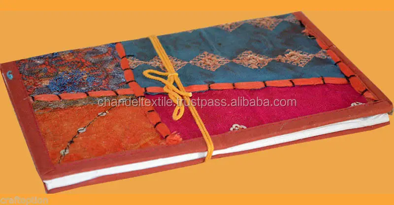 Eco Friendly Saree Hand Stitched Journal Recycled Paper Diary ...