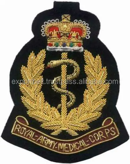 Oem Uniforms Bullion Badges For Sale In Bulk Wire Badges Kings Patch ...
