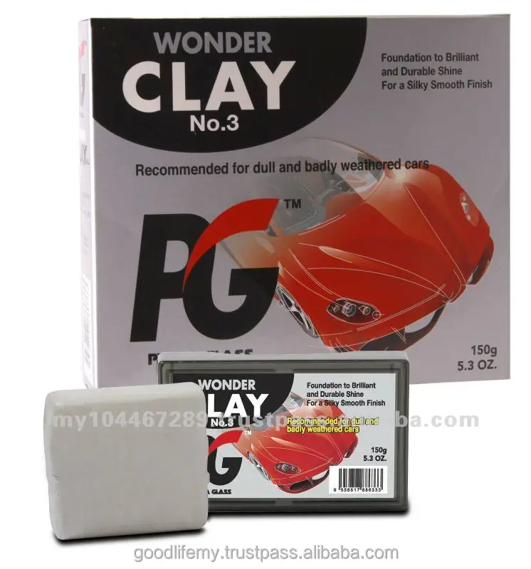 Suggested Malaysia Wholesaler Car Clay Bar Pg Perma Glass Wonder Clay ...