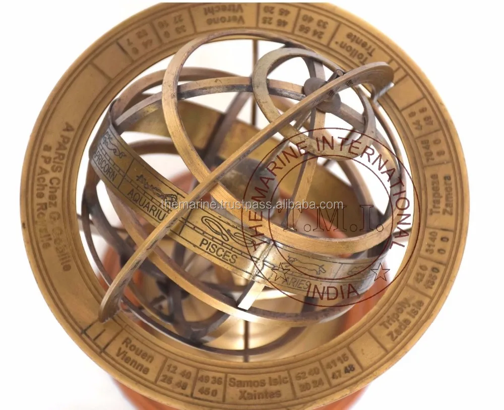Antique Armillary ~ Brass Armillary ~ Collectible Antique Armillary ...