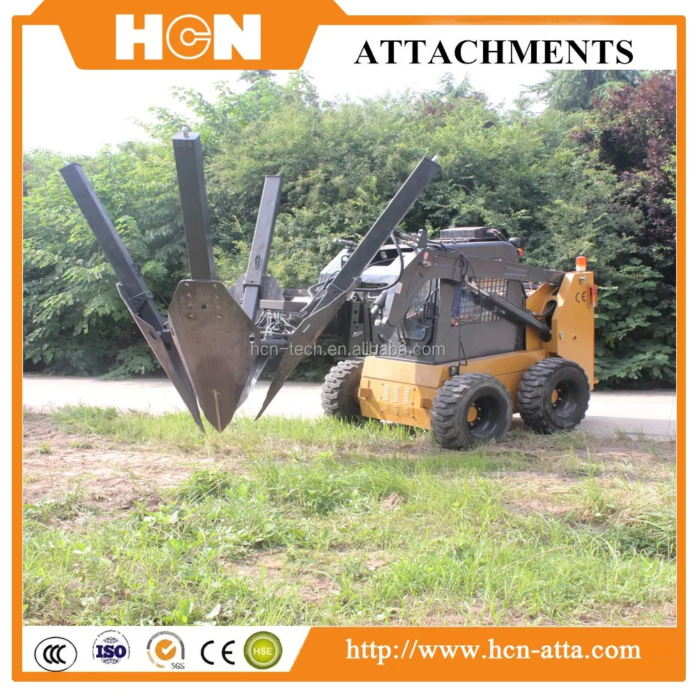 HCN 0503 Tree Uprooting Machine - Efficient Treespade Attachment