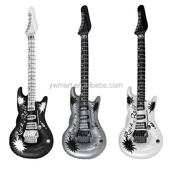 Custom Musical Instrument Pvc Inflatable Guitar Toys For Kids - Buy ...