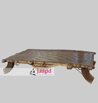 Traditional Indian Cart Buffalo Coffee Table - Buy Wooden Coffee Tables ...
