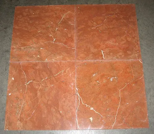 Rosso Alicante Marble Tile - Red Floor Marble from Spain