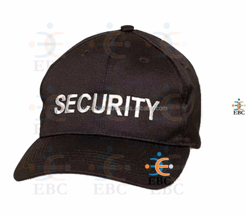 Oem Security Guard Cap Customized Polo Round Hat For Security Guards ...