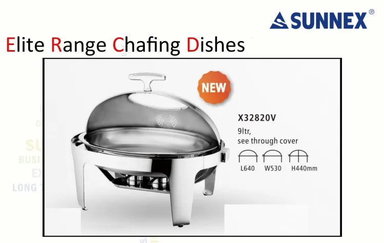 Sunnex Food Warmer Chafing Pot Hotel Supply Buffet Banquet Restaurant ...