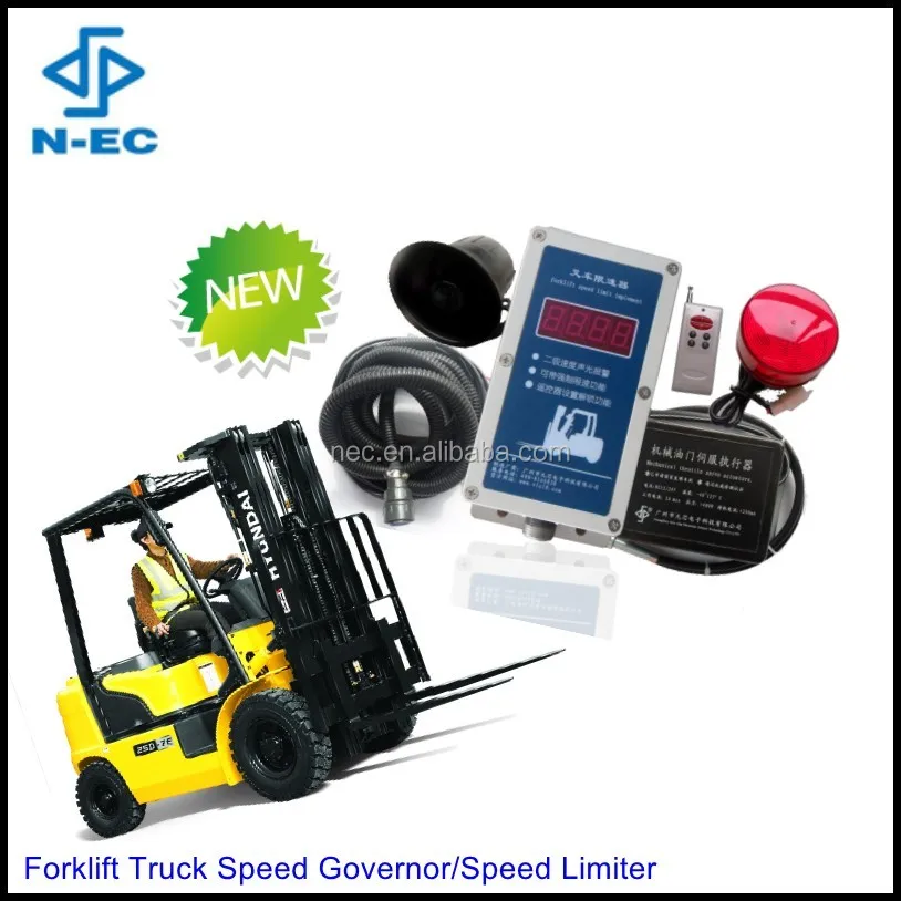 Speed Limit Alert Device for Forklifts and Industrial Vehicles