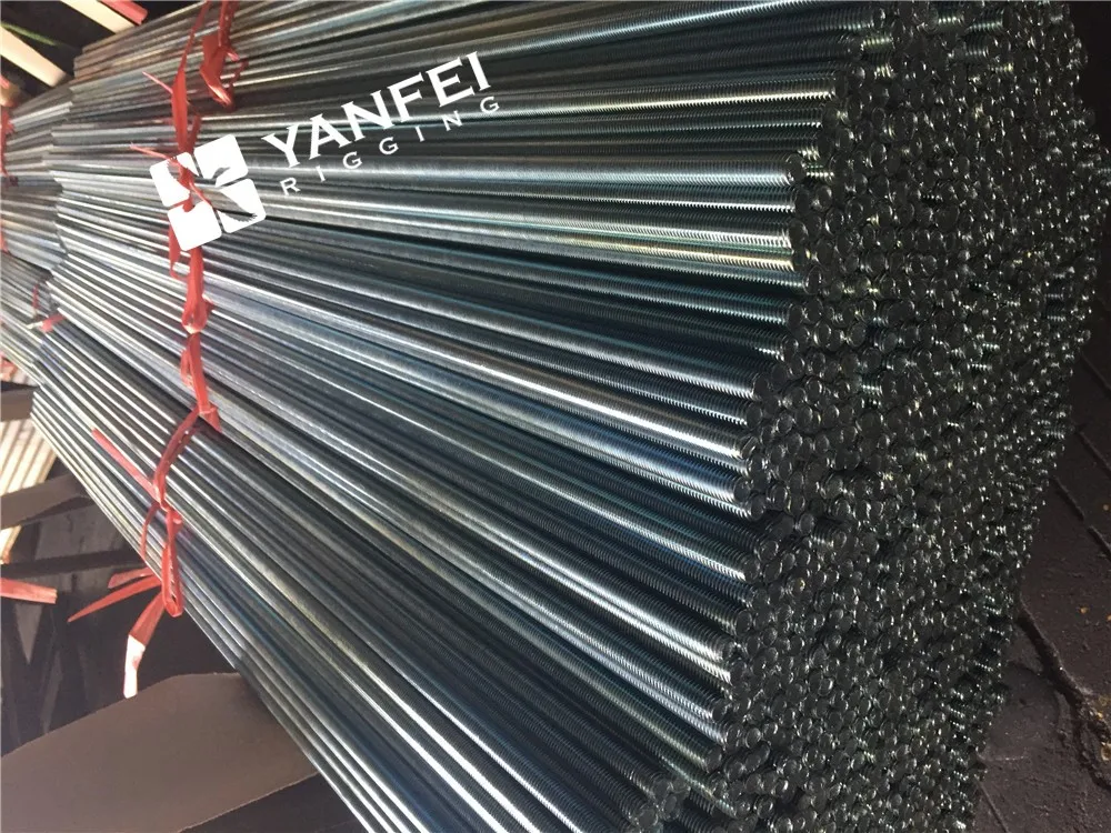 High Quality Din975 Threaded Steel Rods Zinc Plated - Buy Galvanized ...