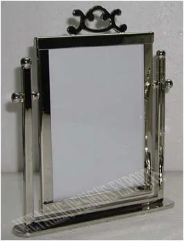 Stainless Steel Photo Frame With Table Stand Luxury Look For Home ...