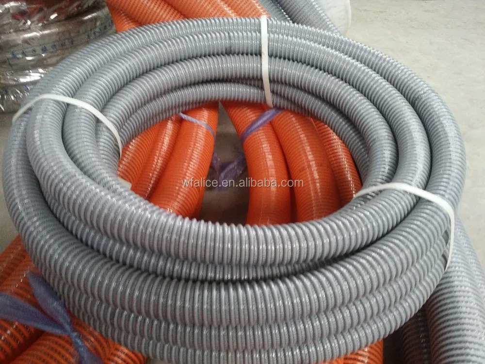 Hot Selling Spiral Pipe/hose/tube With Convex Ribs Water Discharge Hose ...