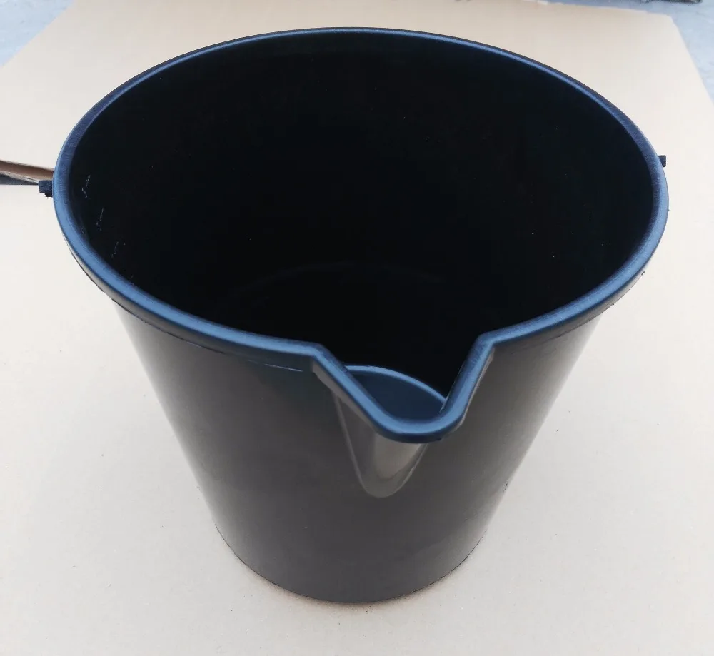 Bucket/ Pail Plastic Bucket Water Black Eco-friendly Pastic 10l Atp ...